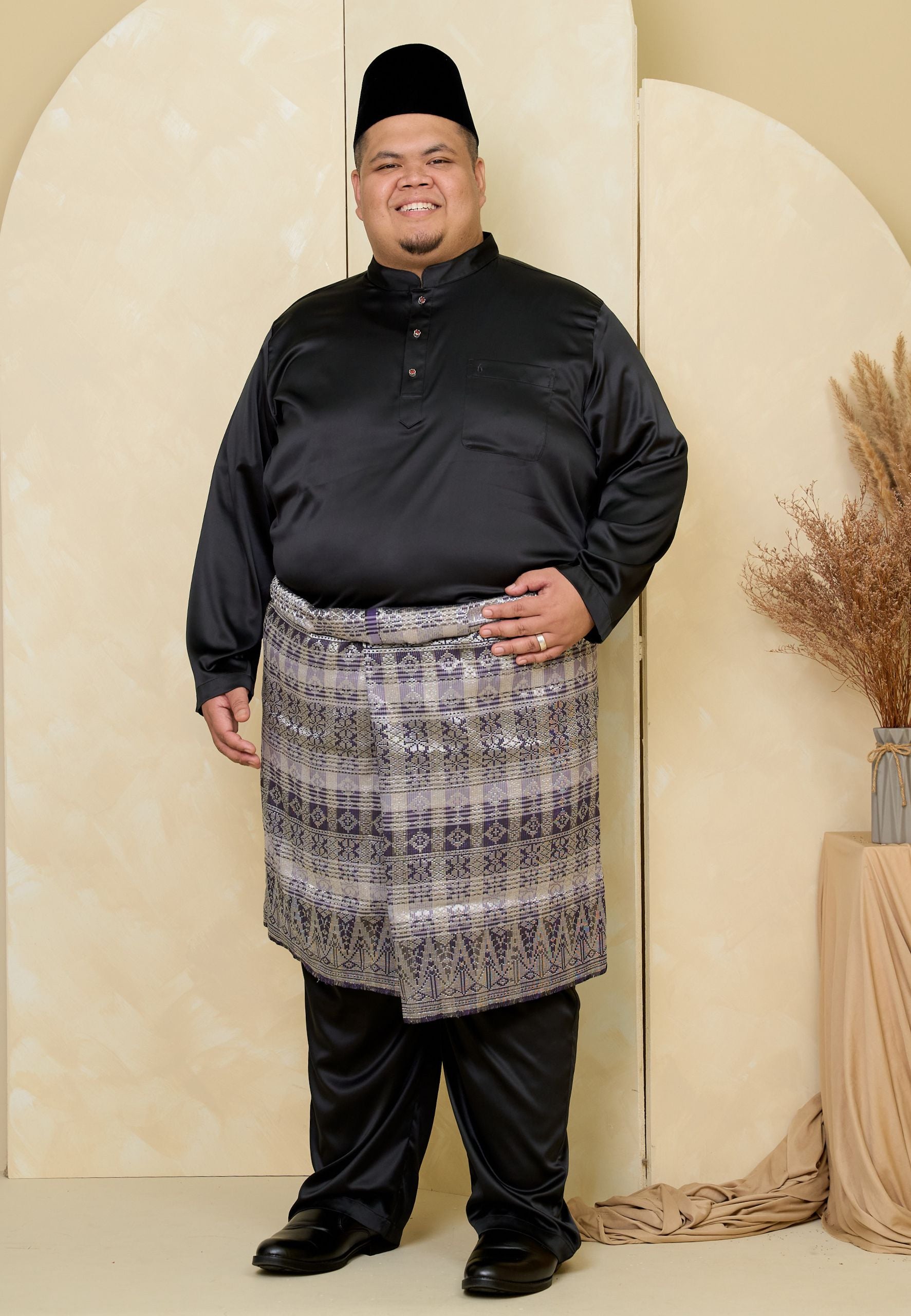 2025 Plus Size Baju Melayu Satin - Plus Size Baju Melayu | Baju Melayu