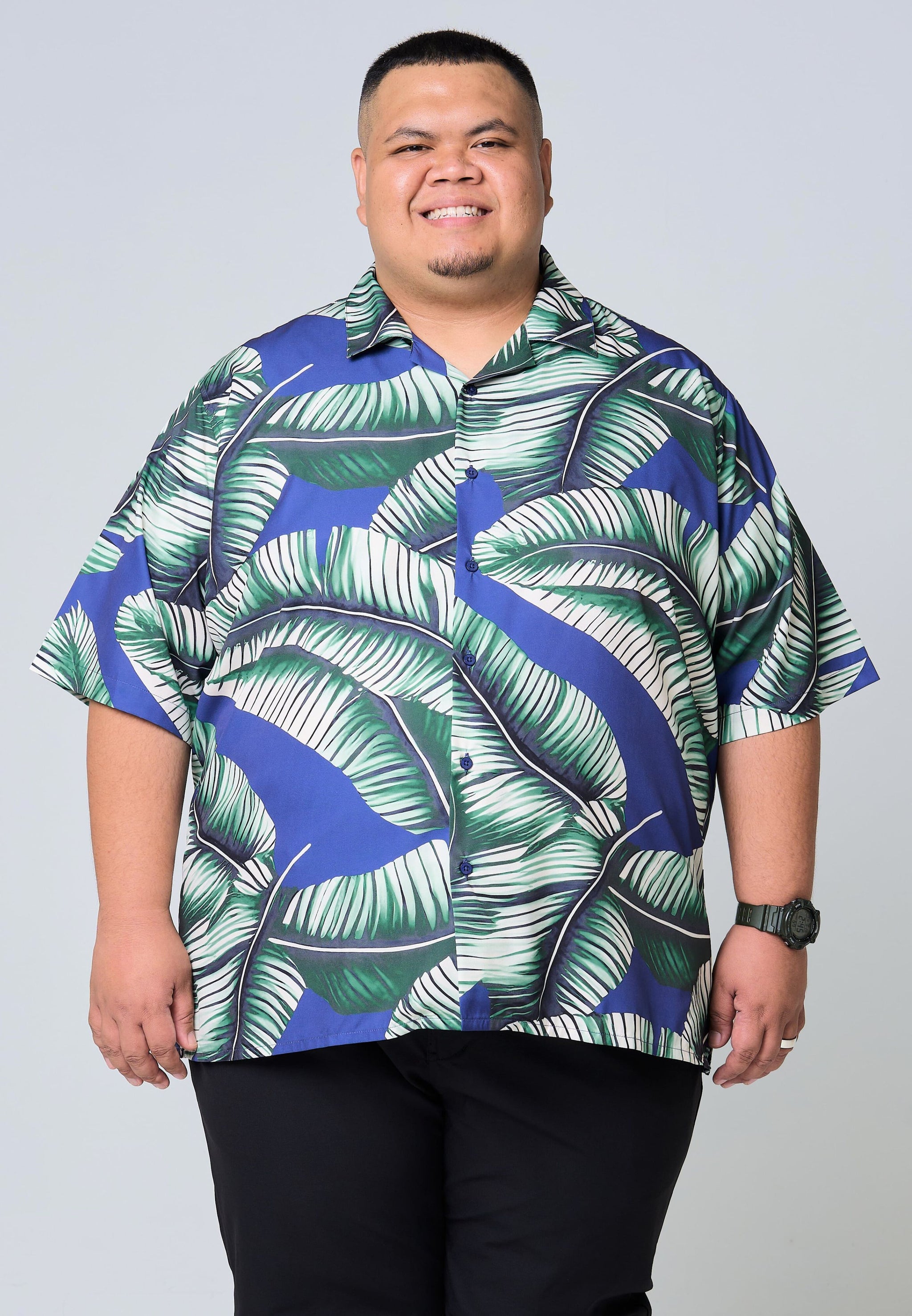 Plus Size Bahamas BL Shirt - Men's Plus Size Shirt | Kemeja Lelaki Sai