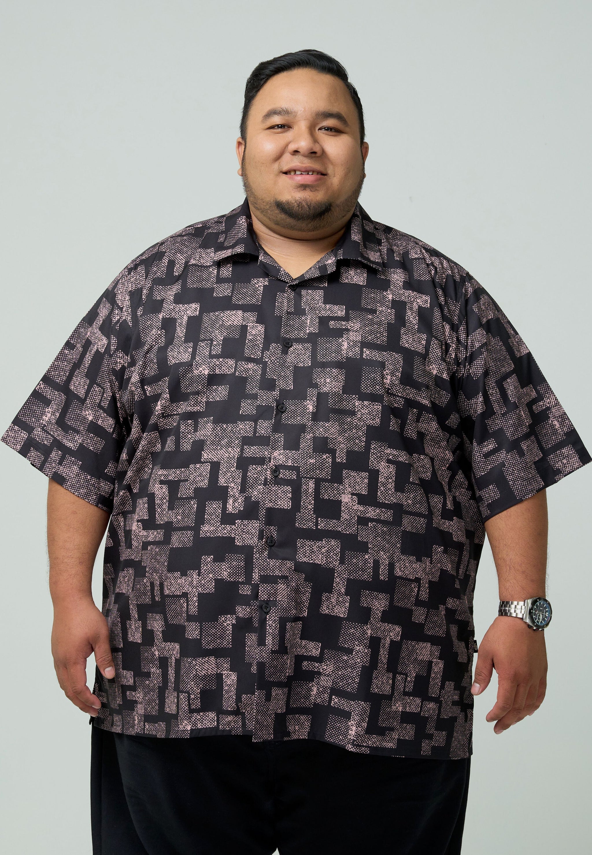 Plus Size Bahamas Cove Shirt - Men's Plus Size Shirt | Kemeja Lelaki S