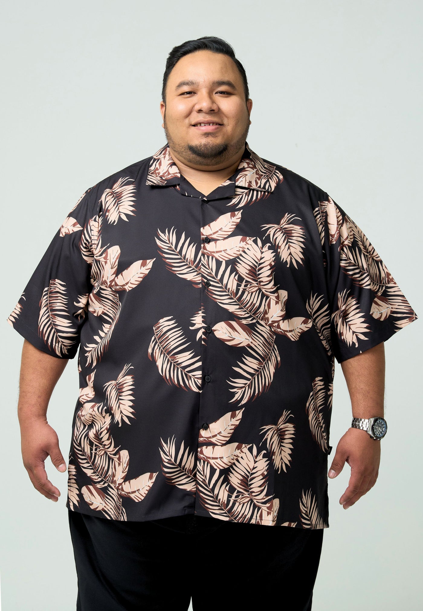 Plus Size Bahamas Cruz Shirt - Men's Plus Size Shirt | Kemeja Lelaki S