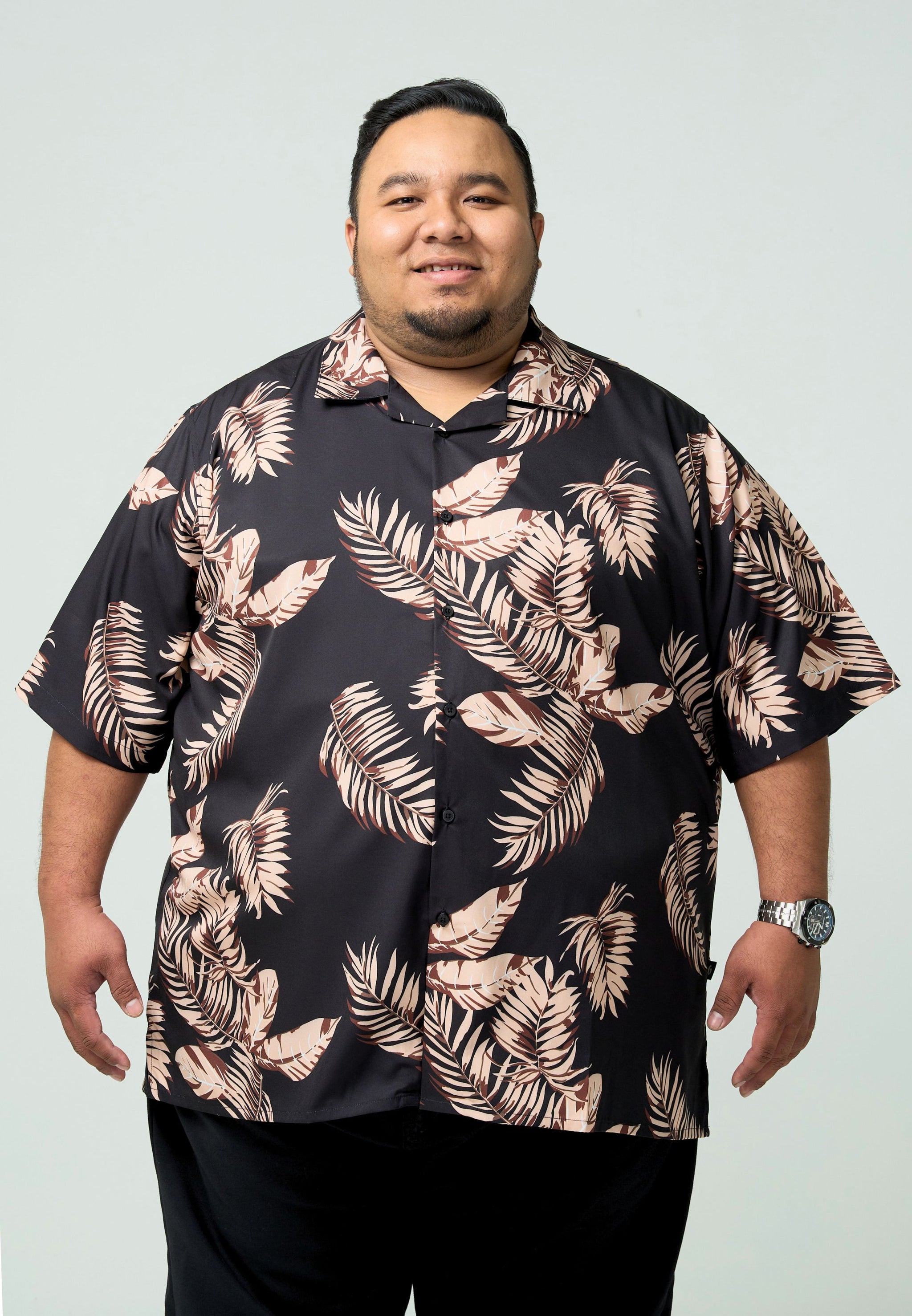 Plus Size Bahamas Cruz Shirt - Men's Plus Size Shirt | Kemeja Lelaki S